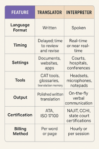 Interpreter Vs Translator: What’s the Difference?