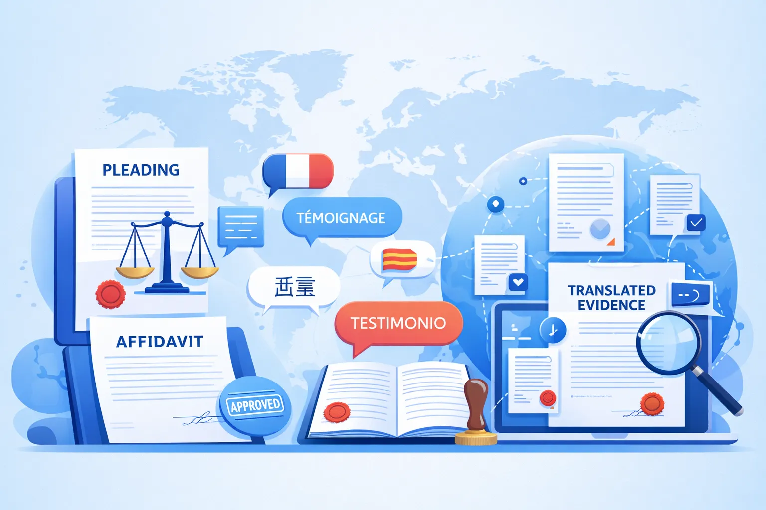 IP Litigation Translation Services for International Cases